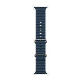 Apple Ocean Band Armband 49 mm Blau Watch Ultra 2, Watch Ultra, Watch Series 9, Watch Series 8, Watch Series 7, Watch Series 6, Watch Series 5, Watch Series 4,