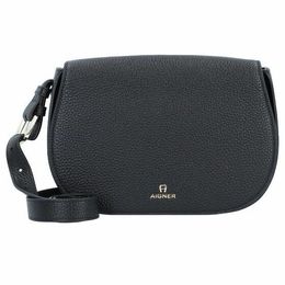 Aigner Ivy Umhängetasche M Leder 19 cm black