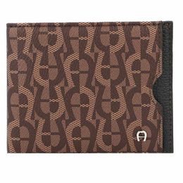 Aigner Icon Cover Geldbörse RFID Leder 11 cm fango