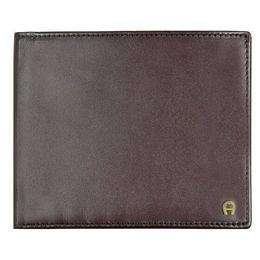 Aigner Daily Basis Geldbörse Leder 12 cm brown