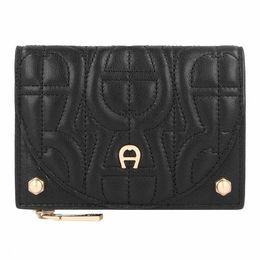 Aigner Diadora Geldbörse Leder 12 cm black