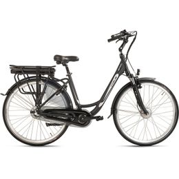 VOGUE BIKE E-Bike Basic, 3 Gang Shimano Nexus Schaltwerk, Nabenschaltung, Frontmotor, 468 Wh Akku, schwarz