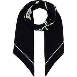 Calvin Klein Jeans Modeschal CUT OUT MONOLO SCARF, schwarz