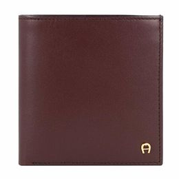 Aigner Daily Basis Geldbörse Leder 9,5 cm brown