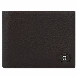 Aigner Basics Geldbörse Leder 12 cm ebony