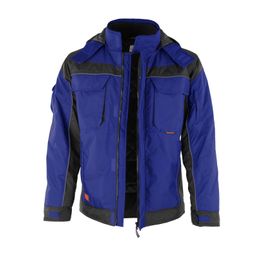 Qualitex HIGH QUALITY WORKWEAR Winterjacke PRO Winter kornblau/schwarz Damen: 40 Herren: M