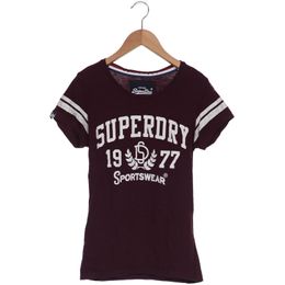 Superdry Damen T-Shirt, flieder, Gr. 38