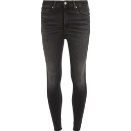 Calvin Klein Jeans Jeanshose, Skinny Fit, High Waist, für Damen, schwarz, 25
