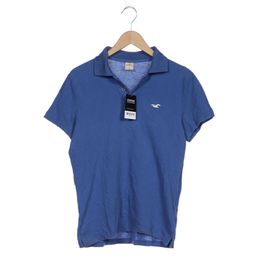 Hollister Herren Poloshirt, blau, Gr. 46