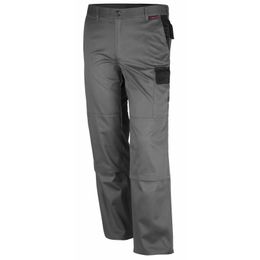 Qualitex HIGH QUALITY WORKWEAR Bundhose image mittelgrau/schwarz Damen: 38 Herren: 44