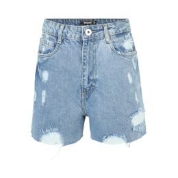 Missguided Shorts Damen Gr&ouml;&szlig;e 30/31 blue denim