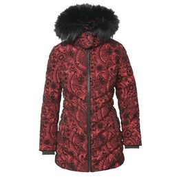 Koroshi Winterparka Damen Gr&ouml;&szlig;e S rot / schwarz