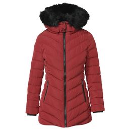Koroshi Winterparka Damen Gr&ouml;&szlig;e XXL rot / schwarz
