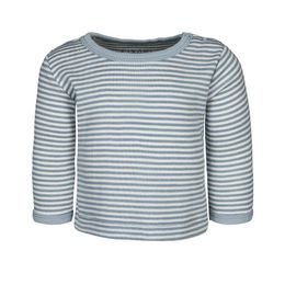 FIXONI® - Langarm-Shirt JOY STRIBE mit Seide in blau/weiß, Gr.56