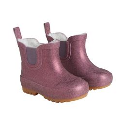 CeLaVi - Gummistiefel GLAM kurz gefüttert in elderberry, Gr.24