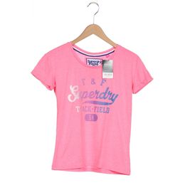 Superdry Damen T-Shirt, neon, Gr. 36