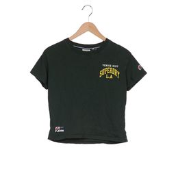 Superdry Damen T-Shirt, grün, Gr. 8