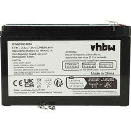 vhbw Akku kompatibel mit Robomow RX 12 U, RX 12u, RX12, RX20, RX20 Pro Rasenroboter Rasenmäher (7200mAh, 12V, Sealed Lead Acid)