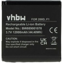 vhbw - Akku Ersatz für Pure ChargePAK F1, F1 für digital Radio (12000mAh, 3,7V, Li-Ion)