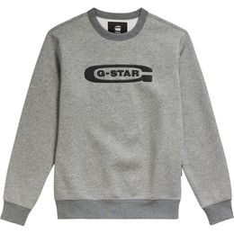 G-Star Raw Sweatshirt, Logo, für Herren, grau, XXL