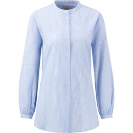 Fynch-Hatton® Hemdblusen, Stehkragen, für Damen, blau, 42