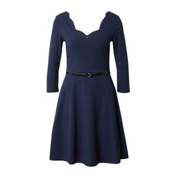 ABOUT YOU - Kleider 'Insa Dress' Damen Größe 34 dunkelblau Winterkleid