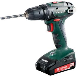 Metabo - Akku-Bohrschrauber bs 18 2x 1,5 Ah Akku + Lader im Koffer