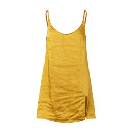 Motel Kleid 'Emilia' Damen Größe 38 goldgelb Winterkleid