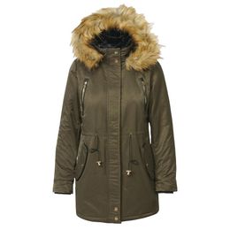 Koroshi Between-Seasons Parka female Green size S