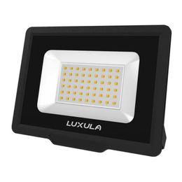 LUXULA LED-Fluter, EEK: F, 50W, 5000lm, 3000K, schwarz