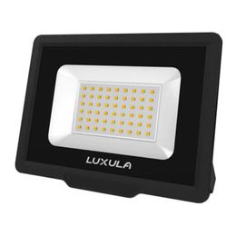 LUXULA LED-Fluter, EEK: F, 50W, 5000lm, 4000K, schwarz