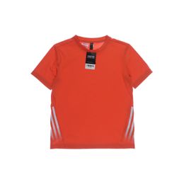 Adidas Herren T-Shirt, orange, Gr. 152