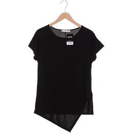 Oui Damen T-Shirt, schwarz, Gr. 34