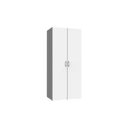 wimex Multiraumkonzept Schrank 2 Türen Weiß Holzwerkstoff