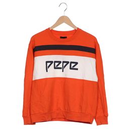 Pepe Jeans Damen Sweatshirt, orange, Gr. 34