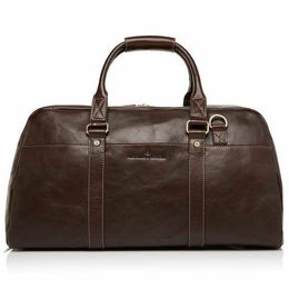 Castelijn & Beerens Castelijn & Beerens Verona Weekender Reisetasche RFID Leder 55 cm mocca