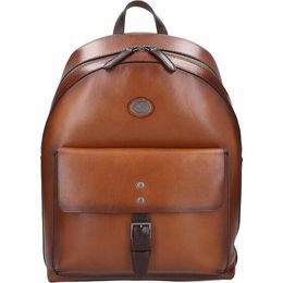 The Bridge Lorenzo wow Rucksack Leder 43 cm Laptopfach dk brown