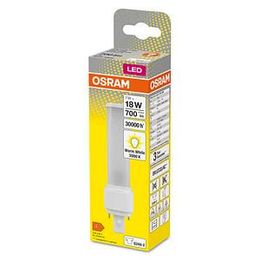Osram Kompaktleuchtstofflampe DULUX D G24 d-2 18 W matt