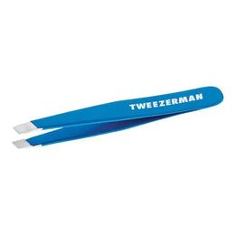 Tweezerman - Schräge Pinzette - -mini Slant Tweezer Bahama Blue
