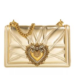 Dolce & Gabbana Dolce&Gabbana Crossbody Bags - Devotion Crossbody Bag - in gold - Crossbody Bags für Damen