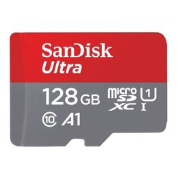 Sandisk microSDXC Ultra 128GB (A1/UHS-I/Cl.10/140MB/s) + Adapter "Mobile"