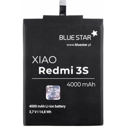 Bluestar - Akku Ersatz kompatibel mit Xiaomi Redmi 3S 4000 mAh Austausch Batterie Accu BM47
