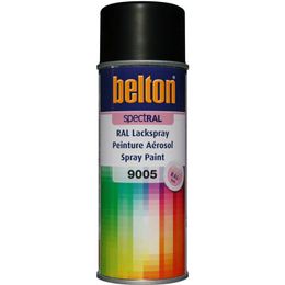 Belton SpectRAL Lackspray 400 ml tiefschwarz seidenglanz Sprühlack Buntlack