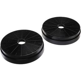 2x Filter Aktivkohlefilter kompatibel mit Klarstein 10032761, 10032766, 10032863, 10032877, 10032878, 10032879, 10033061 Dunstabzugshaube - vhbw