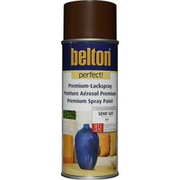 Belton perfect Lackspray 400 ml dunkelbraun Sprühlack Buntlack Spraylack