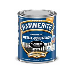 Keine Angabe - hammerite Metall-Schutzlack glänzend schwarz (5087592) 0,750 l