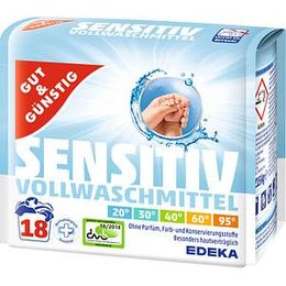 GUT&GÜNSTIG GUT&GÜNSTIG SENSITIV Waschmittel 1,22 kg