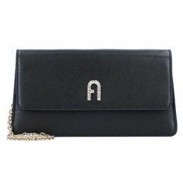 Furla Diamante Umhängetasche Leder 22 cm nero