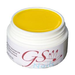 GS-Nails UV-Gel Farbgel Zitronengelb 5ml #B2