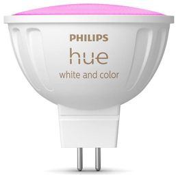 PHILIPS Hue LED-Leuchtmittel White & Color Ambiance LED Lampe GU5